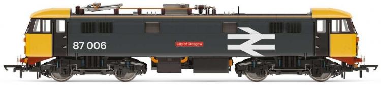 Class 87 #87006 'City of Glasgow' (BR Grey - Yellow Ends - Large Arrows ...