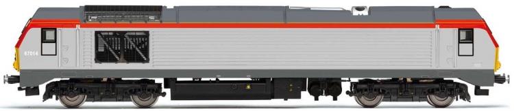 Class 67 #67014 (Transport for Wales - Grey & Red) - Sold Out