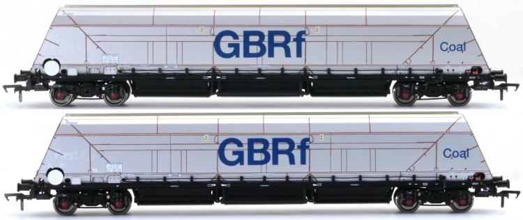 HYA Bogie Hopper Wagon - GBRf Coal Branding - Pack 2 - Sold Out