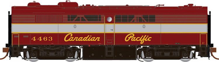 Rapido - MLW FPB-2 - CPR #4463 (Maroon & Grey - Script) - Pre Order