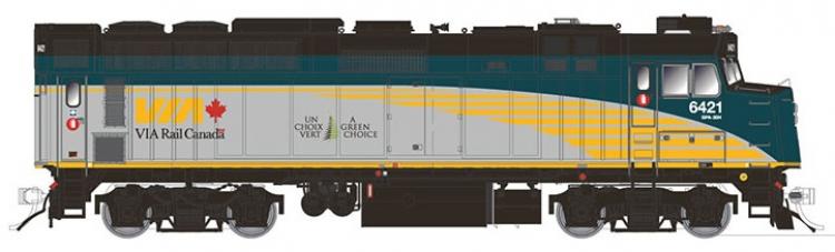 Rapido - Rebuilt F40PH-2D - VIA #6434 (Renaissance) - Sold Out